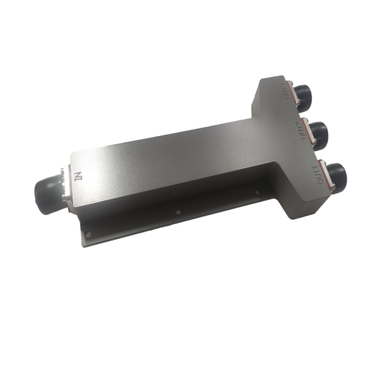 China Low pim 600-6000MHz 3 way wilkinson power splitter with 4.3-10-F ...